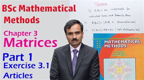 Bsc Mathematical Method Chapter 3 Mathematical Methods By Sm Yusuf Chapter 3 The Grade