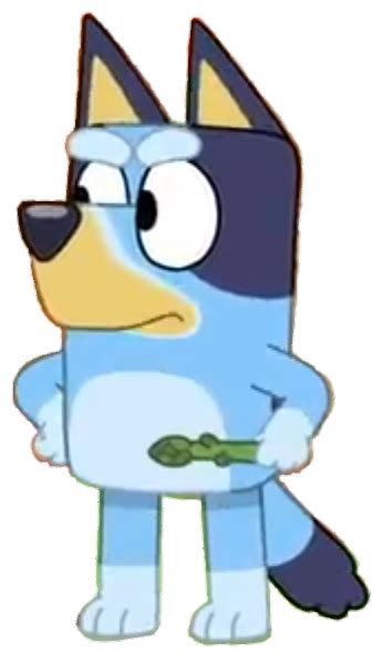 Bluey Angry Vector By Thomastrainfan2006 On Deviantart