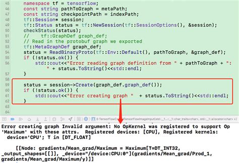 No Opkernel Was Registered To Support Op Maximum With These Attrs