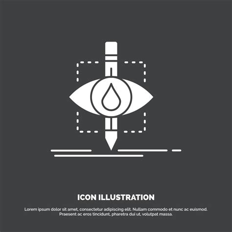 Ecology Monitoring Pollution Research Science Icon Glyph Vector