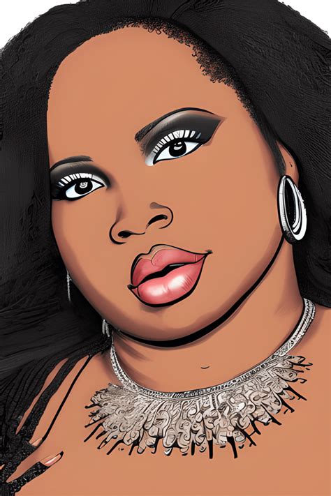 Plus Size Black Women 5d Megapixel Surface Poster Hyper Realistic · Creative Fabrica