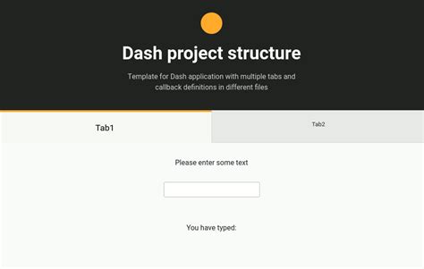 Dash Project Structure Multi Tab App With Callbacks In Different Files