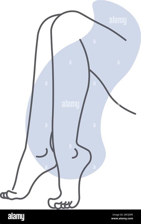 Female Legs Body Part Feets And Ankles Vector Stock Vector Image