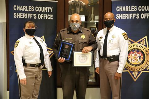 Four Ccso Officers Honored By The Maryland Sheriffs Association Deputy Of The Year And