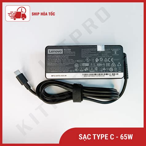 Sạc Laptop Type C W Cục Sạc Cho Laptop Lenovo Dell Acer Asus HP Xiaomi Huawei Sạc Type C Đa