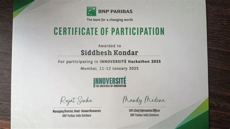siddhesh kondar on linkedin hackathon innoversité teamwork innovation