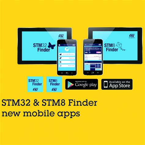 Optimised Mcu Selection With Stm8 And Stm32 Mobile Apps