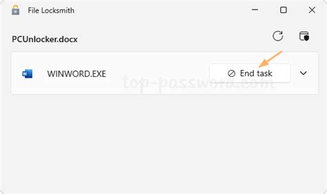 Find Out Which Process Is Locking A File In Windows 11 10 Password Recovery