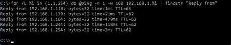 Ping Sweep Without Nmap With Native Tools In Linux Windows Macos Opentechtips