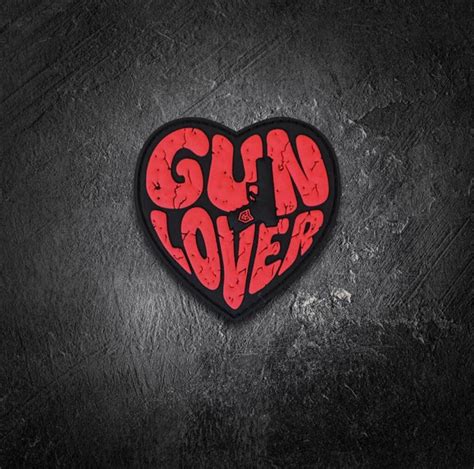 Gun Lover Pvc Morale Patch Patchops Gun Lover Pvc Morale Patch Patchops
