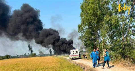 พลระเบด ในโรงงาน จ สพรรณบร ปภ ระบเบองตนมผเสยชวต ราย บาดเจบจำนวนมาก