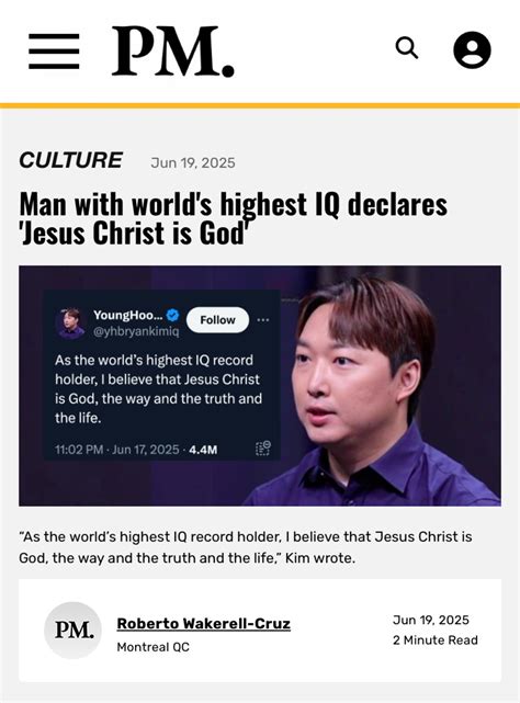 Amy 的想法 韩国人金英勋（kim Young Hoon）被公认为 史上智商最高的人”。他在今年7月的 世界记忆力大会 上取得了i 知乎