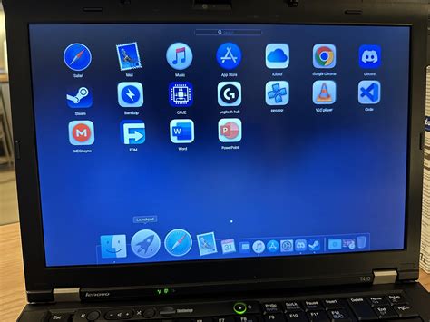 Thinkpad T410 With Macos Themed Windows 11 R Thinkpad