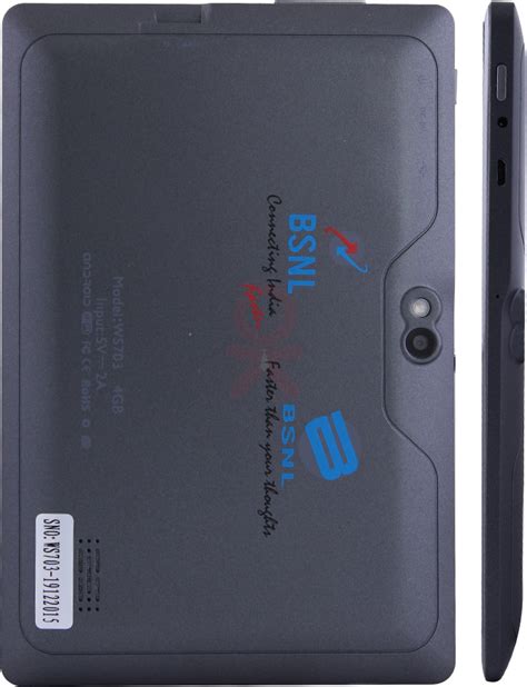 أسعار وخصومات Bsnl T Tab Ws703 Tablet Android Wifi 4gb 512mb 7inch Black في عُمان