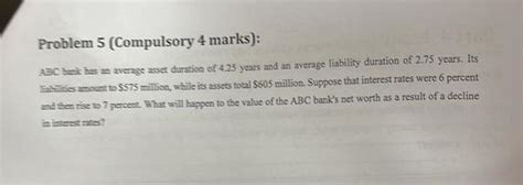 Solved Part 3 Problem Solving 16 Marks Solve Any 4 Chegg Com