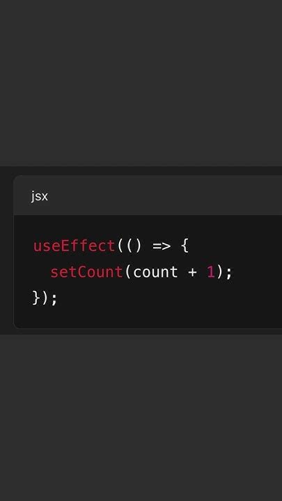 don t make this mistake with useeffect in react ⚠️ reactjs useeffect dontmakethismistake