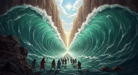 홍해를 가르신 하나님 출애굽기 14장 Bookseek