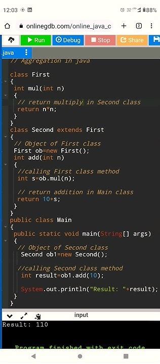 How Aggregation Work In Java Java Coding Youtube