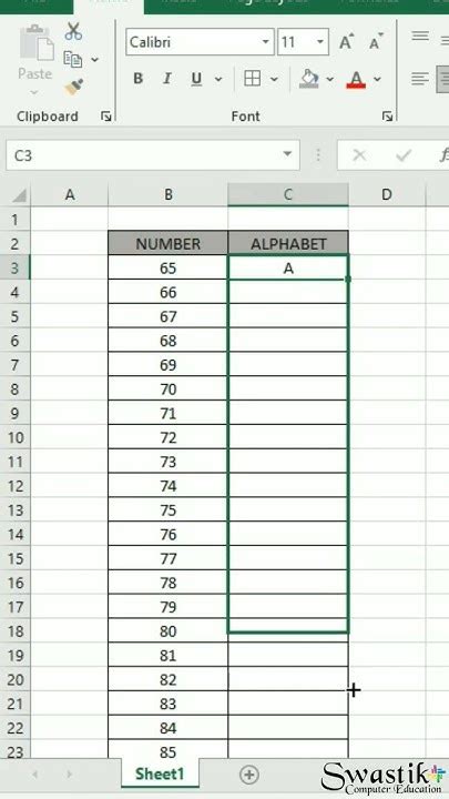 Unichar Formula In Excel Easy Microsoftexcel Tricks And Tips Ytff