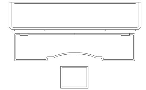 Bed Side Panel Design In Detail Autocad Drawing Dwg File Cad File