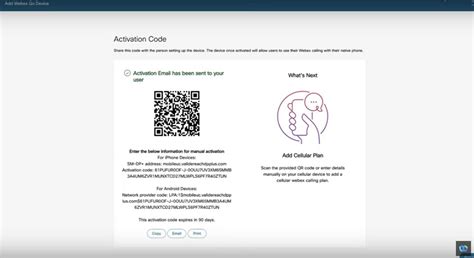 Configure Webex Calling Esim Webex Go Cisco
