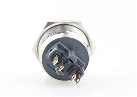25mm Panel Mount Push Button Switch Stainless Steel Push Button Switch
