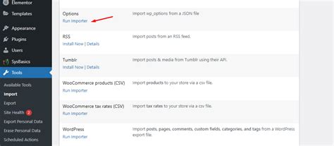 Exportimport Endpointsorder Columns And Actionssettings Sysbasics