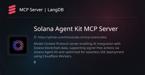 Solana Agent Kit Mcp Server Langdb