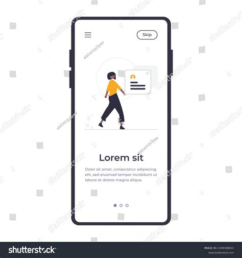 Ux Ui Onboarding Girl Design Your Stock Vector Royalty Free Ux Ui Onboarding Girl Design Your Stock Vector Royalty Free