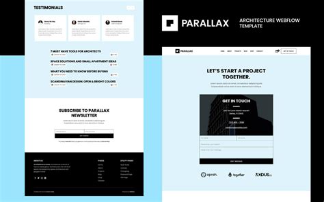 Parallax Architecture Html5 Responsive Website Template
