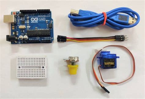 Arduino Servo Control Using Potentiometer Techatronic
