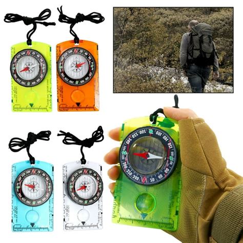 Ettsollp Multifunctional Orienteering Compass With Lanyard High