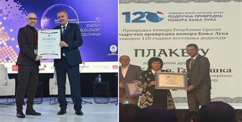 Признања за успјешан рад Gross D O O Gradiška