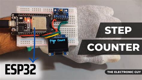 Step Counter Using Esp32 Project Youtube