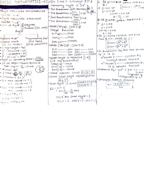 Basic Mathematics Pdf Trigonometric Functions Geometry