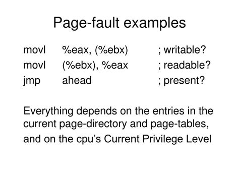 PPT Page Faults In Linux PowerPoint Presentation Free Download ID 3364820