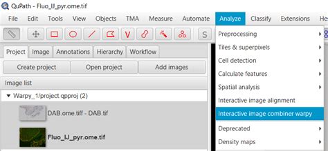 Warpy Image Combiner
