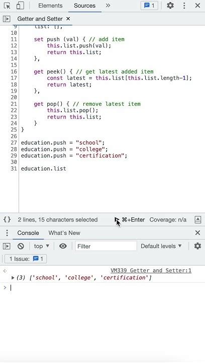 Javascript Getter And Setter Youtube