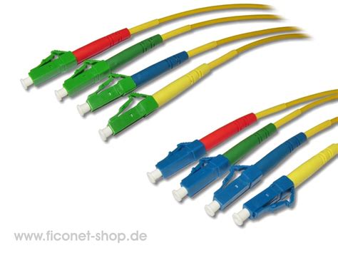 LC APC LC PC Simplex Patch Cord M Set Of FICONET Systems GmbH