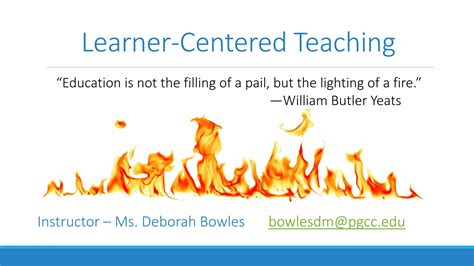 Learner Centered Teaching Pptx