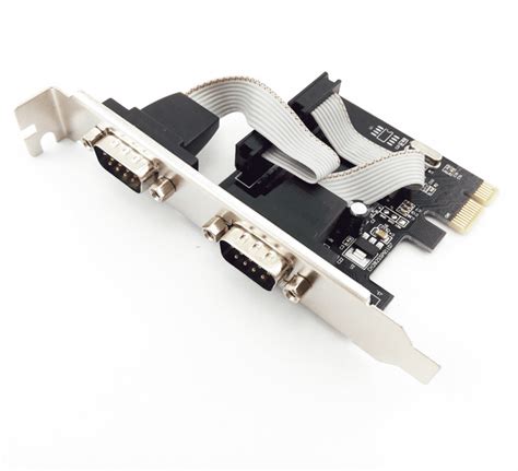 PCIE Port Serial Expansion Card PCI Express To Industrial DB Serial RS COM Port Adapter