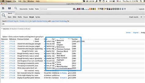 Bug Or Feature Morph Search Analysis View — Logos Community