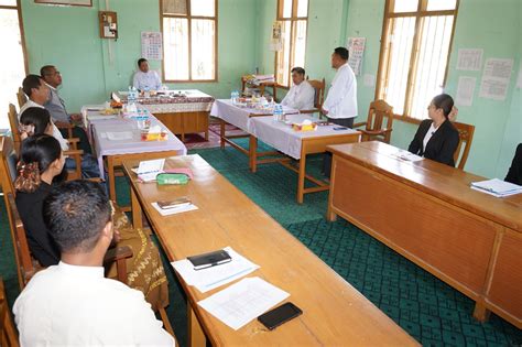 သာသနာရေးနှင့် ယဉ်ကျေးမှုဝန်ကြီးဌာန ဒုတိယဝန်ကြီး ဦးအေးထွန်း နိုင်ငံတော်ပရိယတ္တိသာသနာ့ တက္ကသိုလ