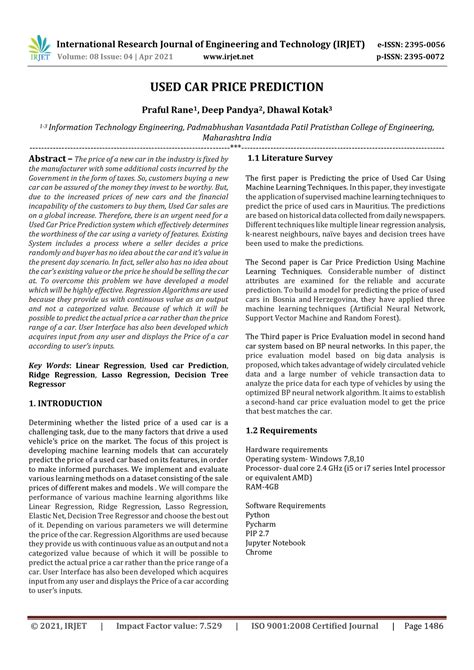 Irjet V I Good International Research Journal Of Engineering And Technology IRJET E