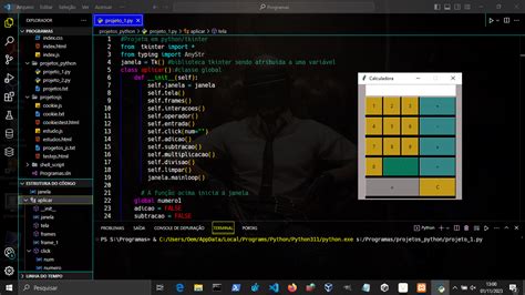 ideia de projeto em python r programadoresbrasil