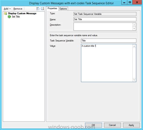 How Can I Display Custom Messages In A Task Sequence Using Powershell