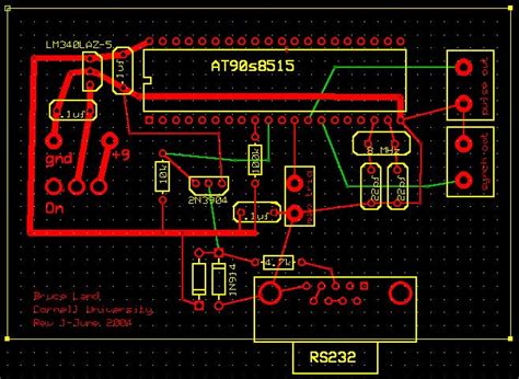 Microcontroller Circuit Board Layout Download Scientific Diagram