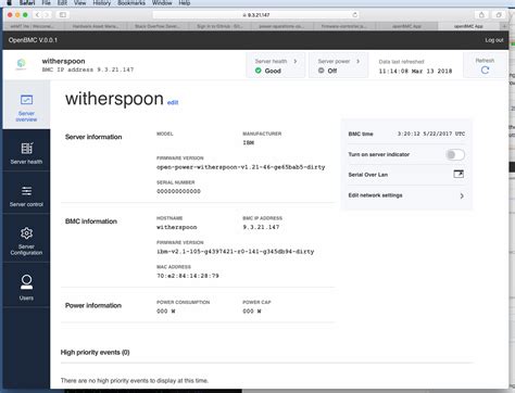 Gui Openbmc Gui Not Able To Login Using Safari As Browser · Issue
