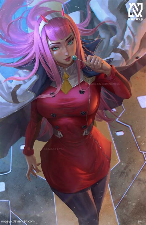 Darling In The Franxx Anime Fandoms Zero Two Darling In The Franxx Nopeys