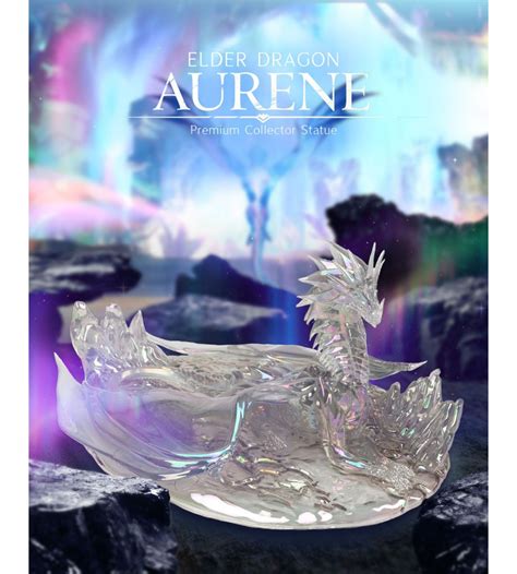 Guild Wars 2 Elder Dragon Aurene Pvc Statue Visiontoys